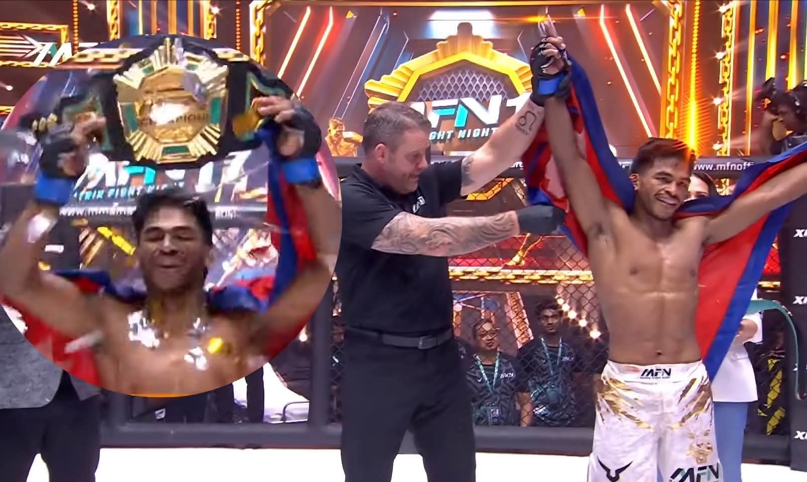 Rabindra Dhant Makes History: Nepal’s First MMA Champion at Matrix ...